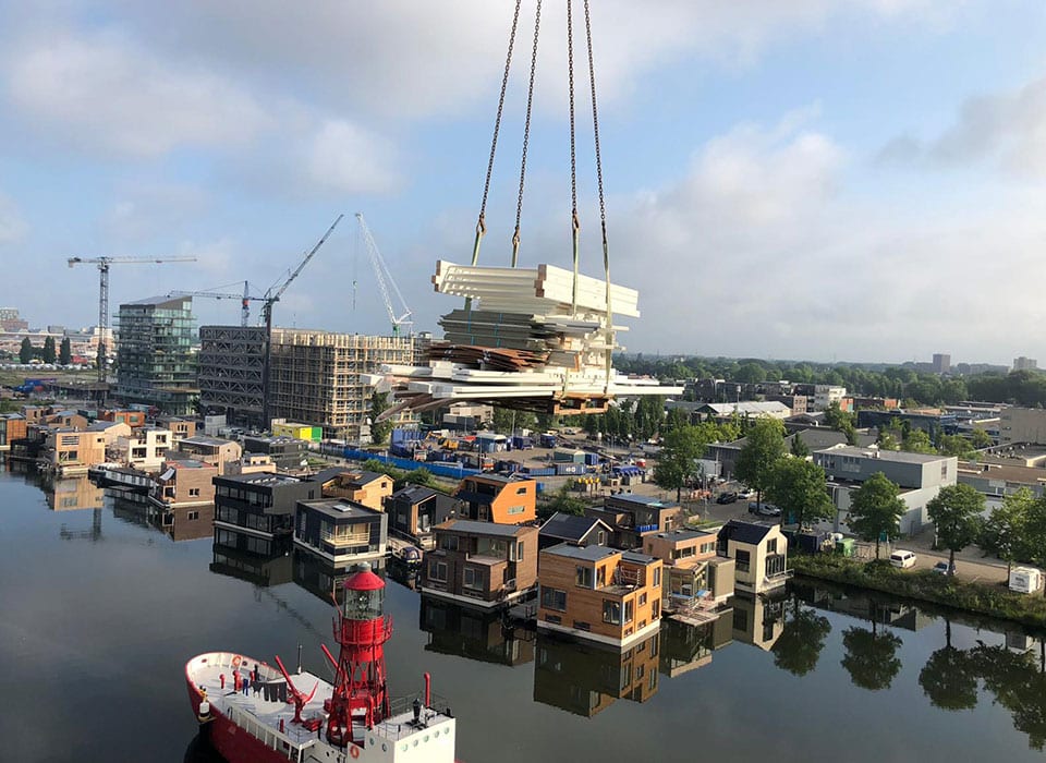 Project | De Vrije Kade in Amsterdam | De Vries Trappen