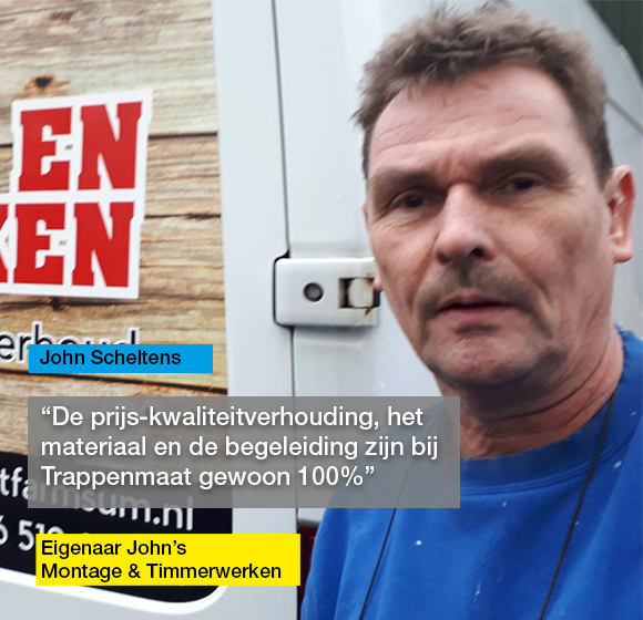 Klantverhaal: John Scheltens | Timmerwerken | Trappenmaat